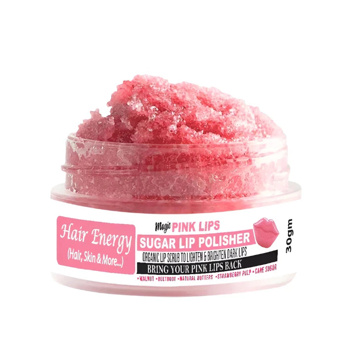 Magic Pink Lips - Sugar Lip Polisher (30 gms) – Hair Energy Official