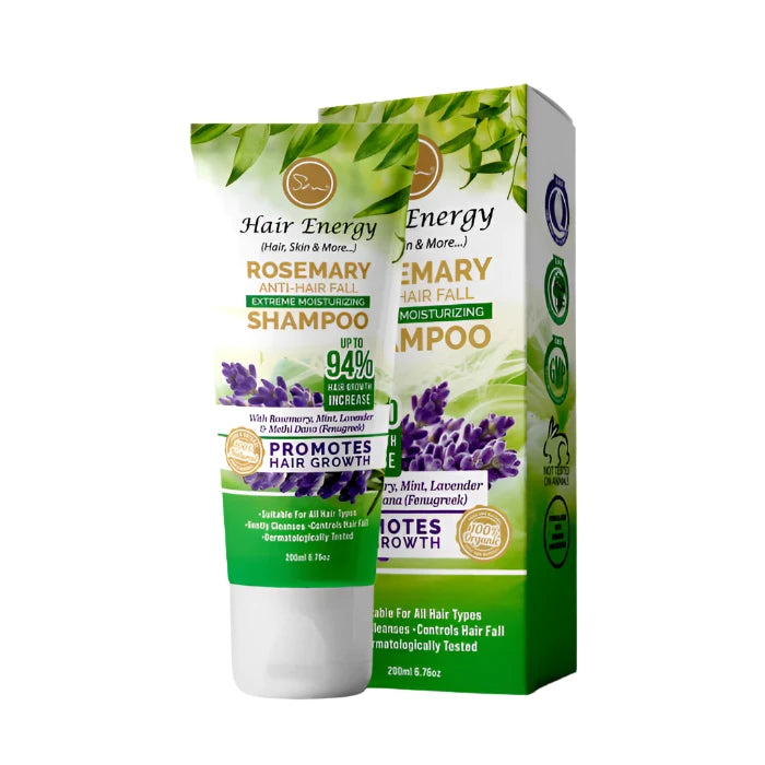 Rosemary Anti Hair Fall Shampoo – Strengthens & Stimulates Hair Growth ...